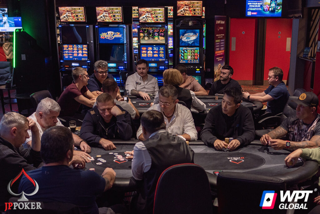 Saturday Day 1 Line Up - JP Poker